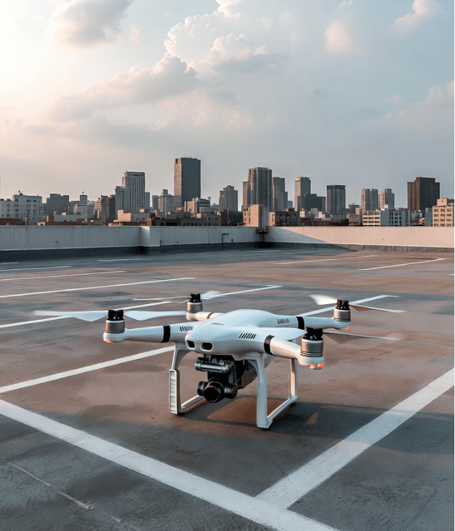Rooftop Vertiports: mmWave Radar for Safe and Precise Drone Landing